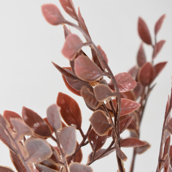 Ramo Follaje Artificial Laurel Rojo AR412 – Blumart